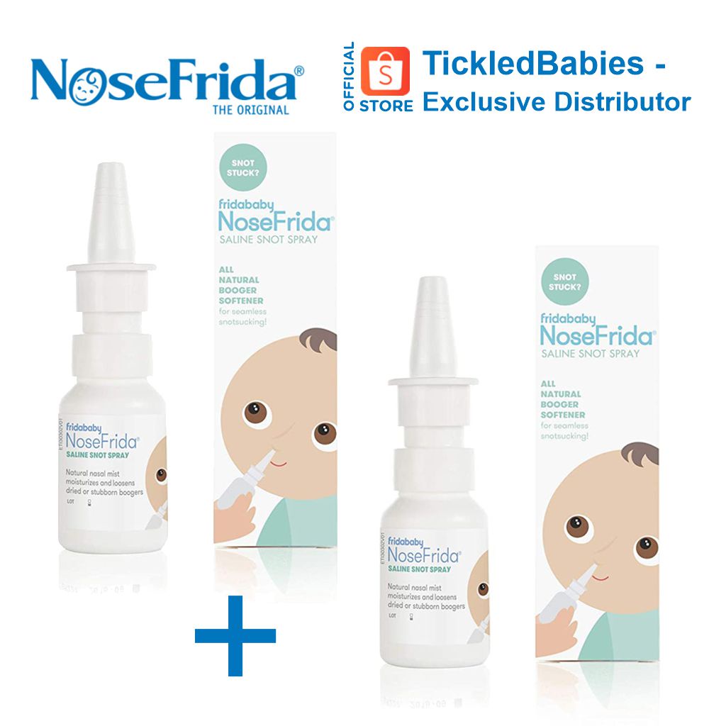 Nosefrida Nasal Spray Natural Sea Salt Saline Spray Solution [2pack ...
