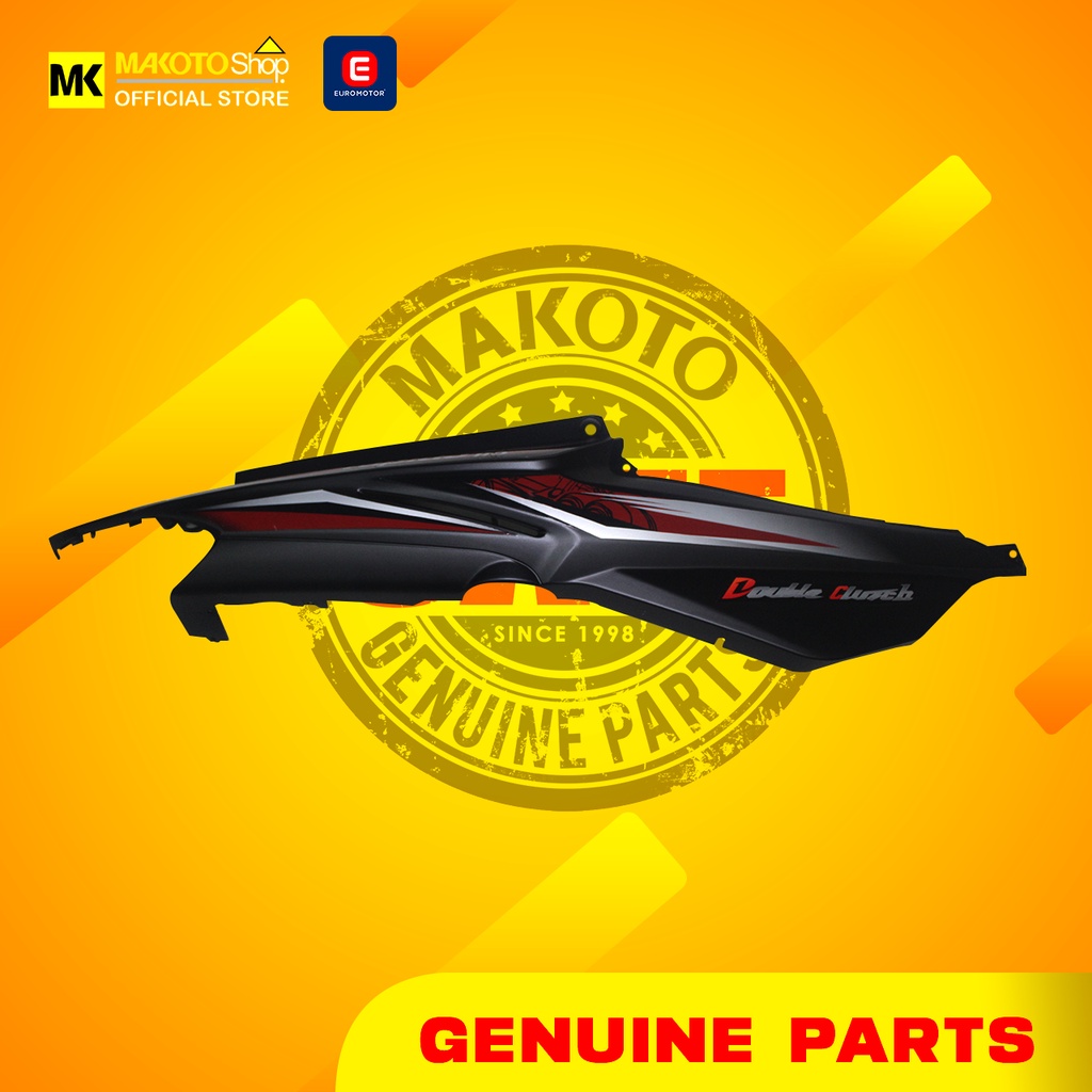 Euro Cover Body Left Side (Matte-Black) (Rapido 110) | Shopee Philippines