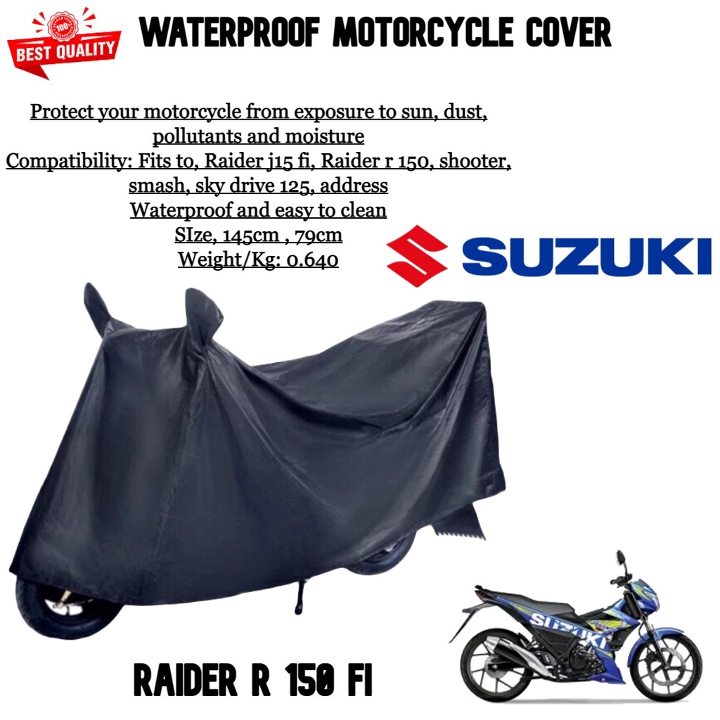 Suzuki raider 150 Fi Motor cover universal compatible to all motors ...