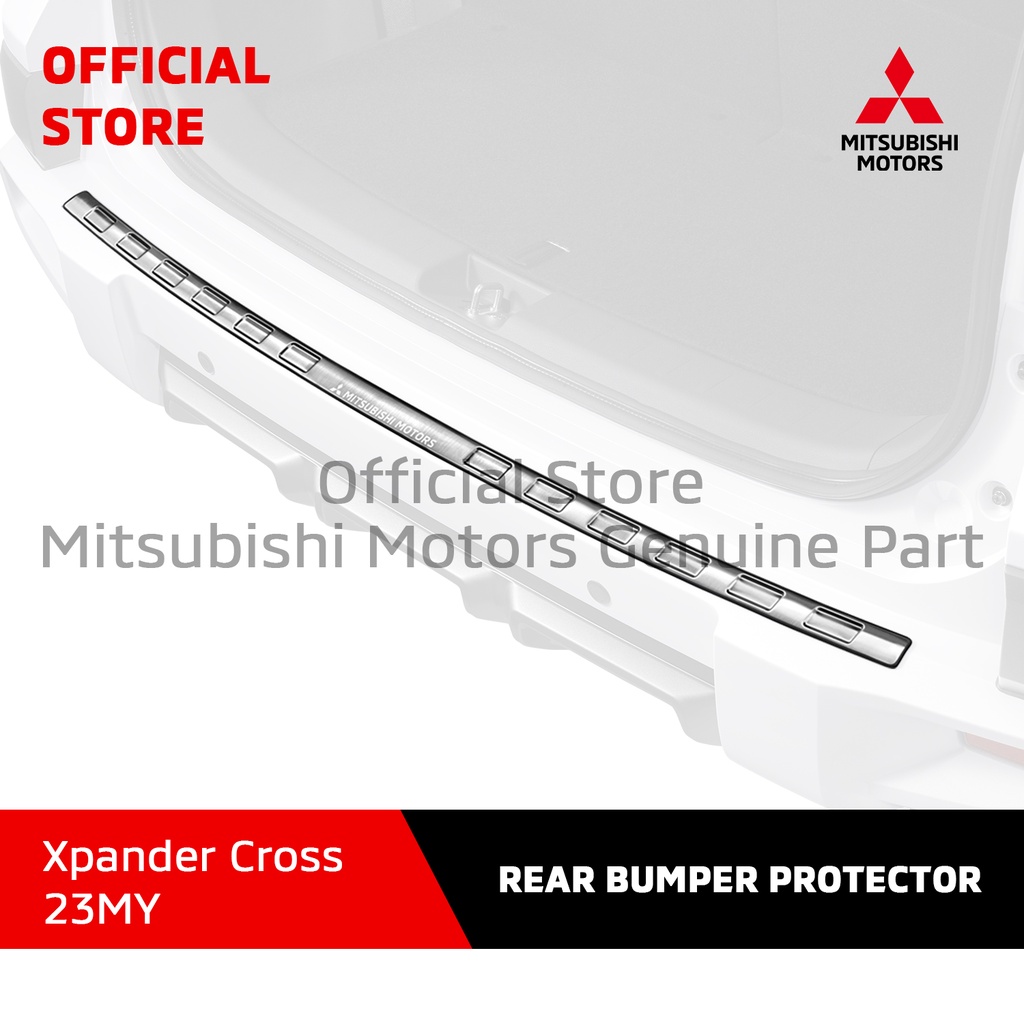 Mitsubishi Motors REAR BUMPER PROTECTOR Xpander Cross 23MY | Shopee ...