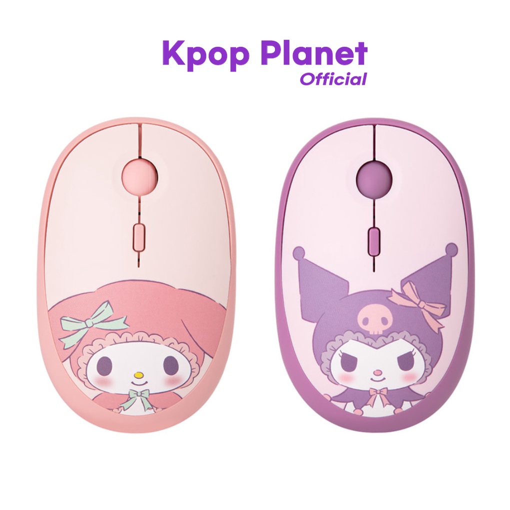 SANRIO Official MY MELODY / KUROMI Multi-Pairing Wireless Mouse ...