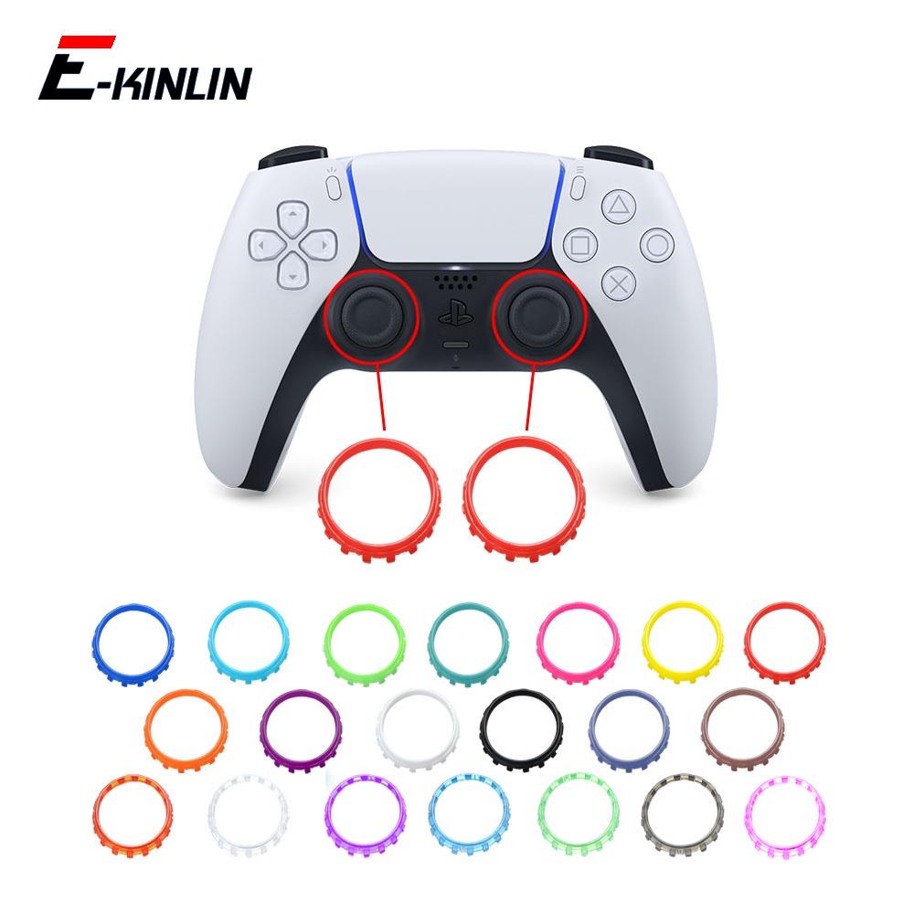 2 Pieces Plastic Replacement Accent Rings Controller Accessories ...