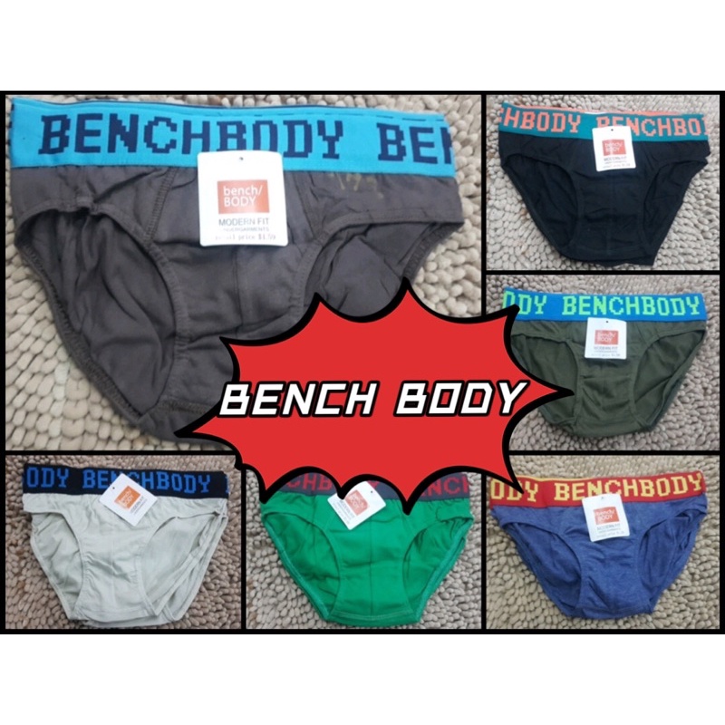 BENCH BODY 12pcs Briefs Men's Brief Fashion underwear.(1 dozen ...