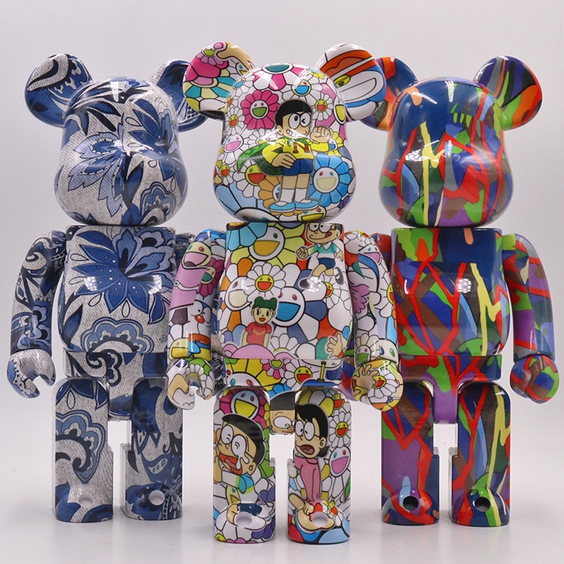 bearbrck400% Cooper Rick Violent Trendy Play Building Block Gloomy ...