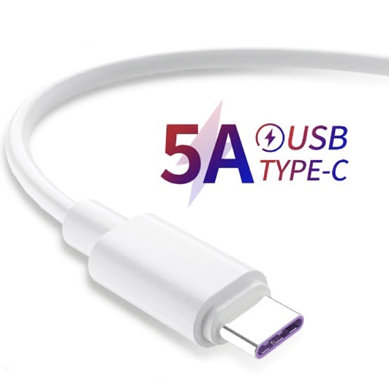 USB Type-C 5A MICRO Super Fast Charging Data Cable QC 3.0 40 Watt 1 ...