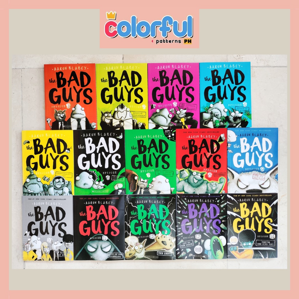 Bad Guys Individual Books (Brand New, Paperback) | Shopee Philippines