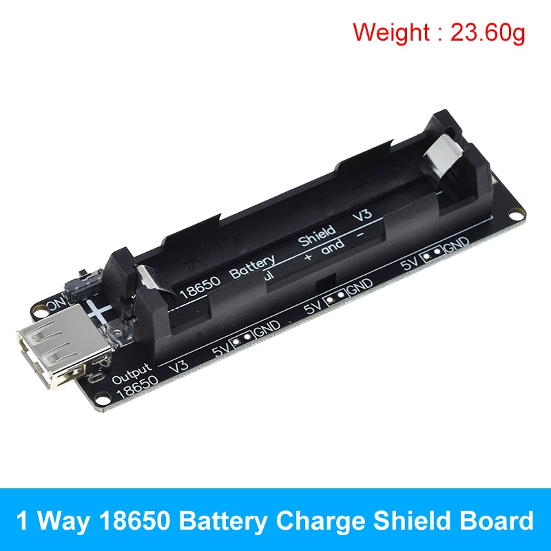 Two Voltage 18650 Lithium Battery Shield V8 Mobile Power Expansion ...