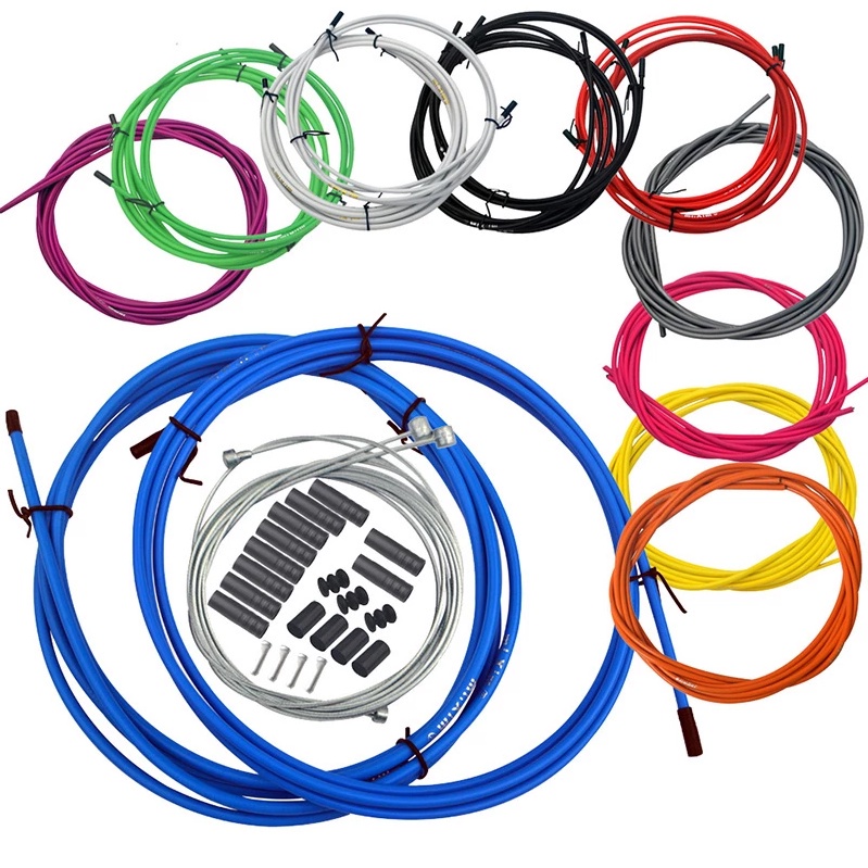 Bike Brake Cable Wire Bicycle Front/Rear Brake Inner Cable Line Wire ...