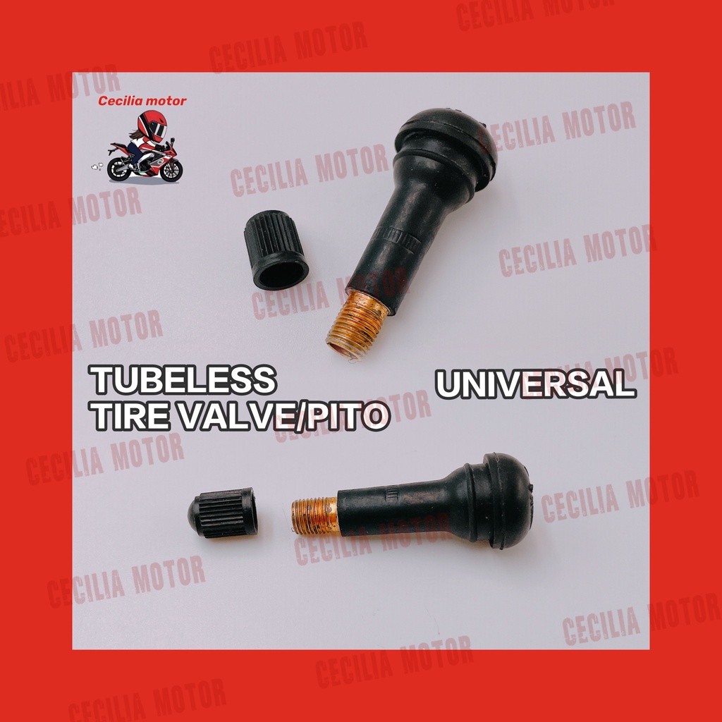 Tubeless Tire Valve Pito Rubber 1pcs | Shopee Philippines