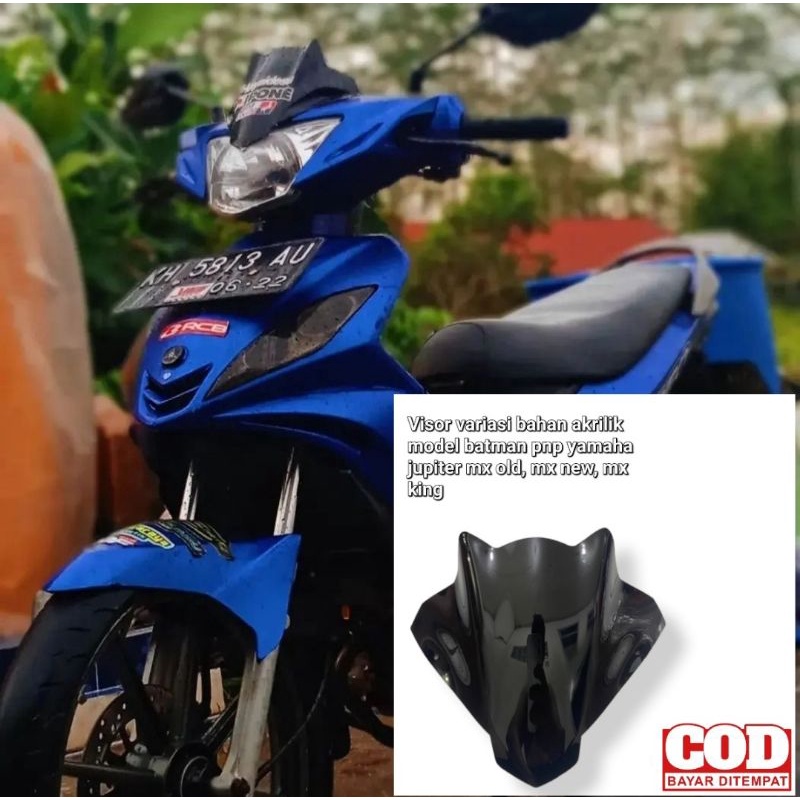 Visor variations of acrylic material for old batman pnp jupiter mx ...