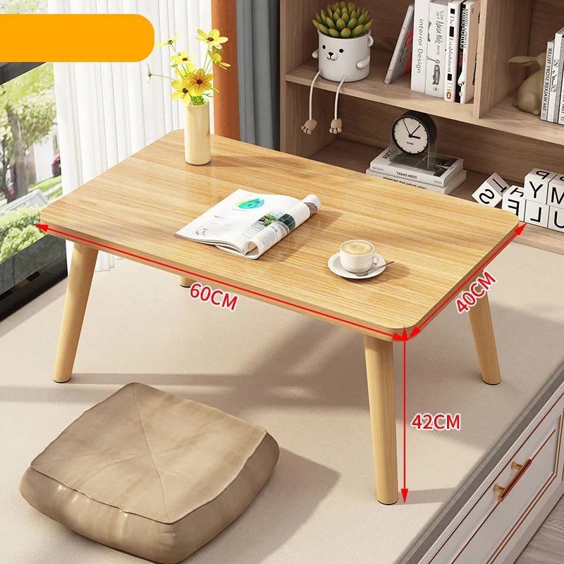 【COD】Wooden Table（L80×W40×H40cm）Bed Desk Tea Table Study Desk Office ...