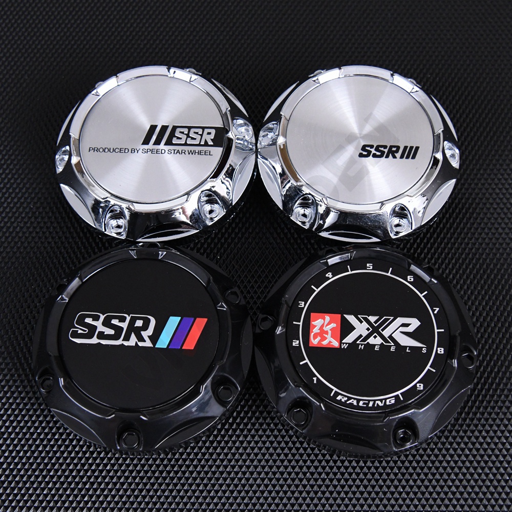 4PCS SSR Rim Cap 56MM Clip Diameter Wheel Center Cap XXR Logo Sticker ...