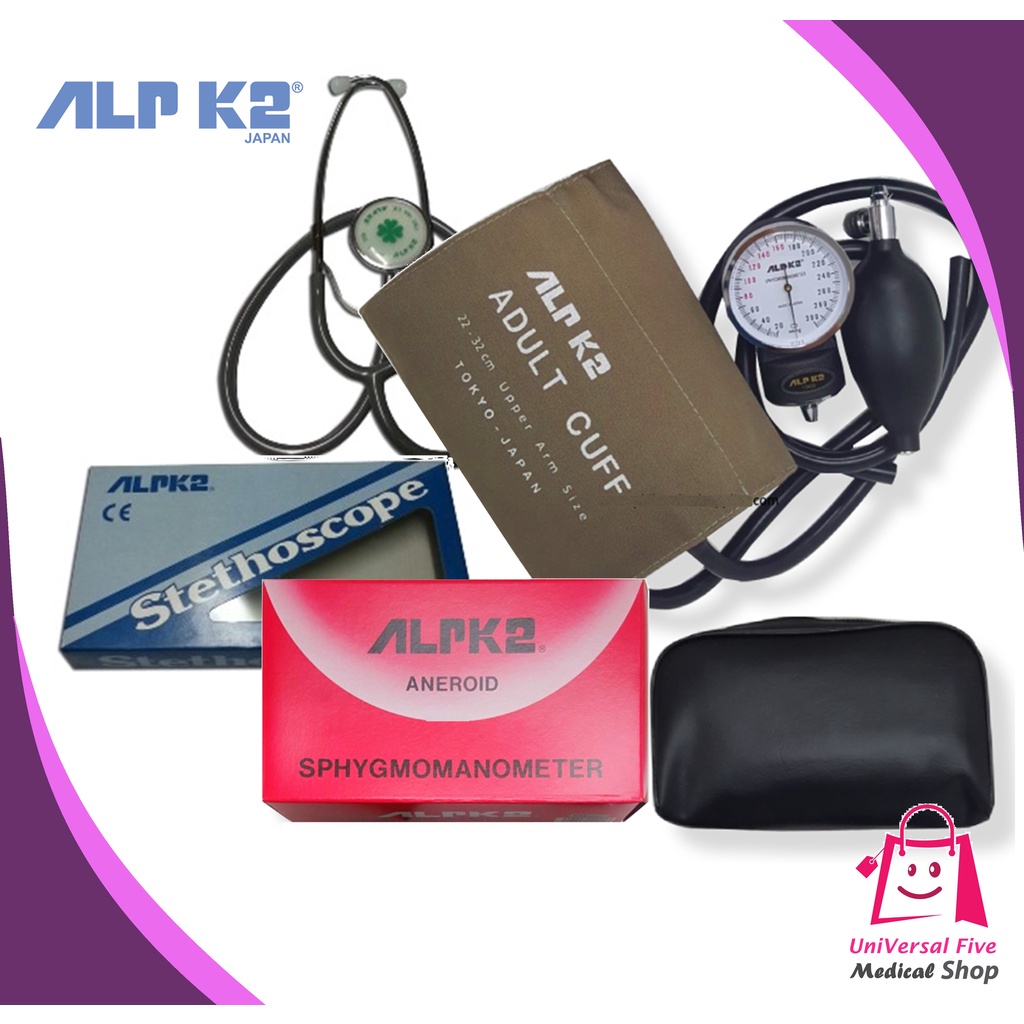 ALPK2 Aneroid Sphygmomanometer BP Apparatus Blood Pressure Monitor ALPKP2 Stethoscope ALPK2 ...