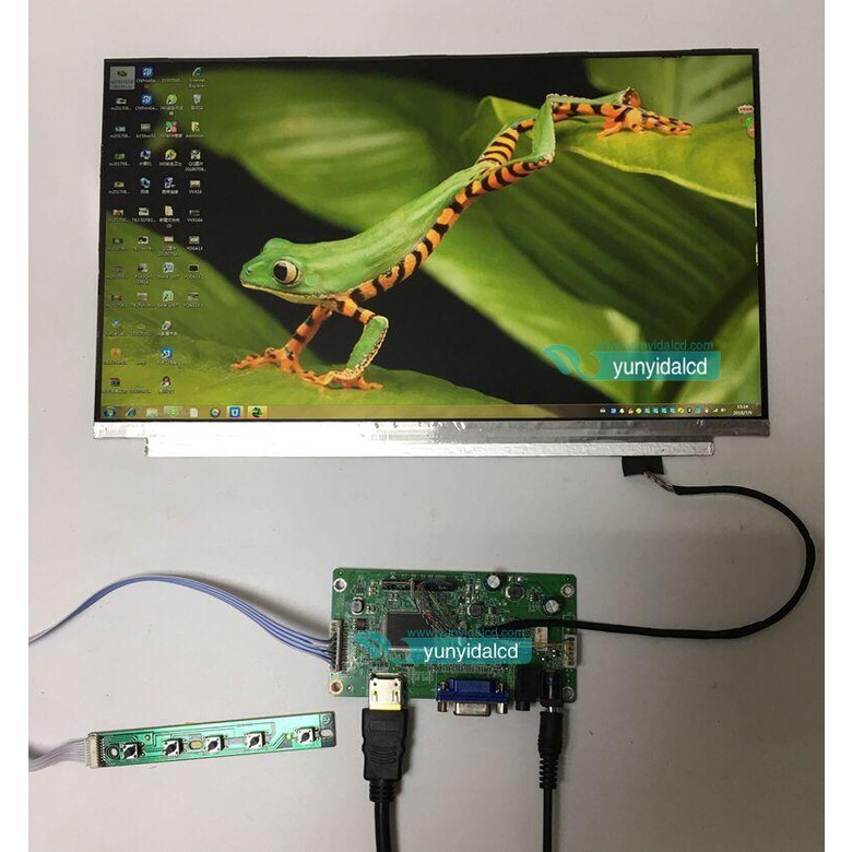 13.3"14.0 "15.6" 1920*1080 8 Bit Display Screen IPS 1080P HDMI VGA LCD ...