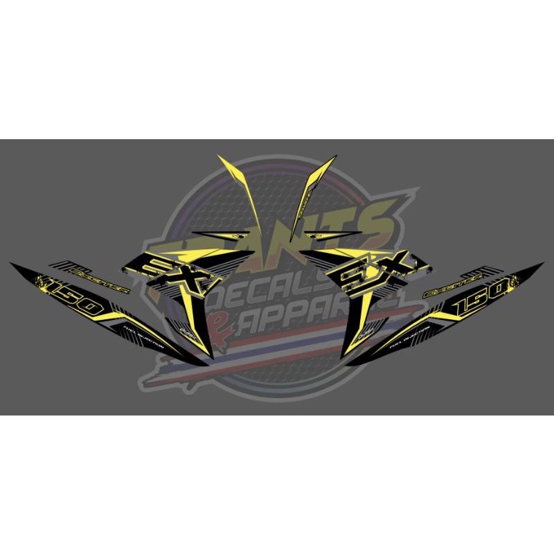 SNIPER 150 EXCITER STICKER DECALS | Shopee Philippines