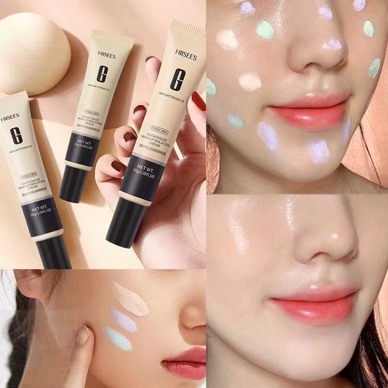 Pre-makeup Cream 30g Basic Facial with Convenient Concealer | Shopee ...