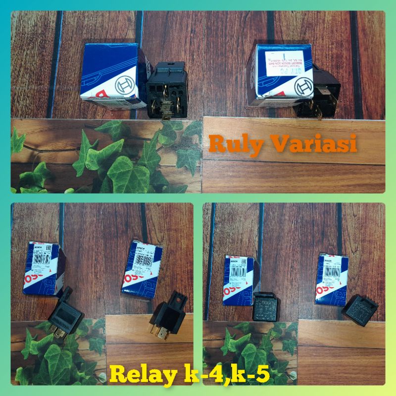 Bosch Relay Relay Leg 4 12v Leg 5 12v 87A All Variants | Shopee Philippines