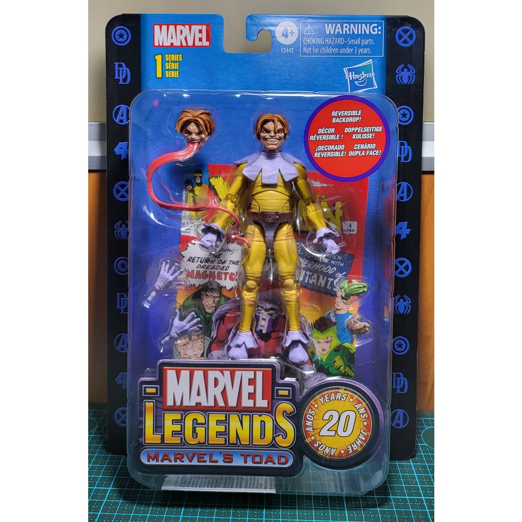 Marvel Legends Retro 6" Toad 20 Years Series 1 | Shopee Philippines