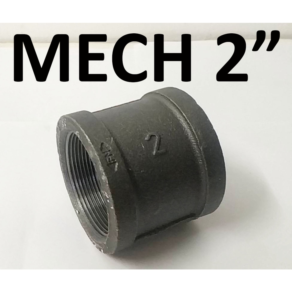 MECH BI COUPLING 2" SCH40 STANDARD THREADED BLACK IRON === BI COUPLING ...