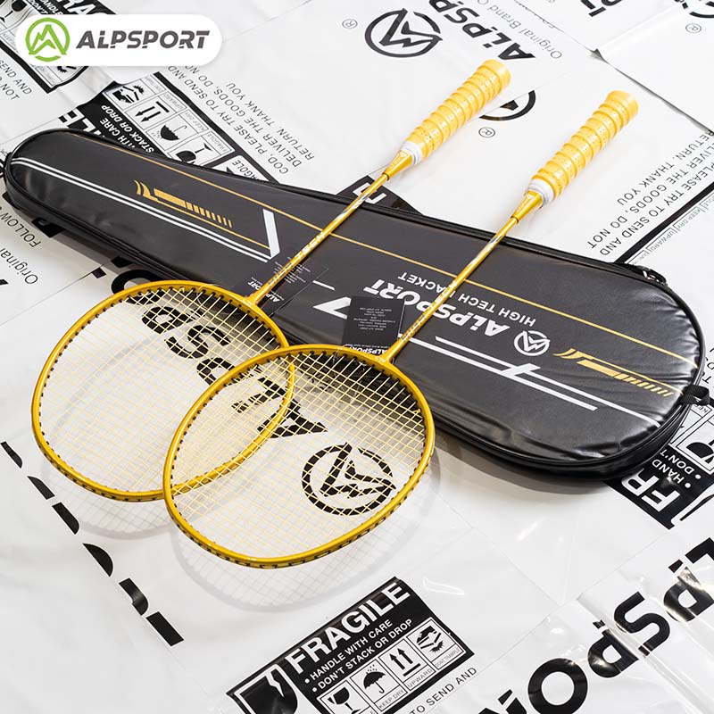 ALPSPORT RR Badminton Racket 4U G5 Max22LBS 100% Original Design Full ...