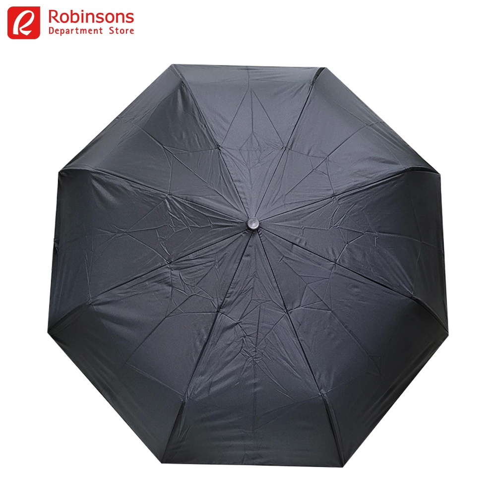 Stella Essentials Basic Automatic Umbrella (Black) | Shopee Philippines