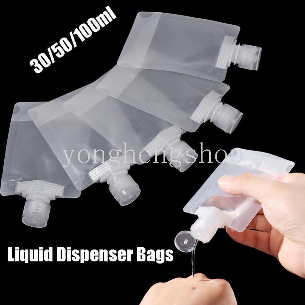 30/50/100ml Lotion Dispenser Bag Travel Portable Shampoo Cosmetic ...