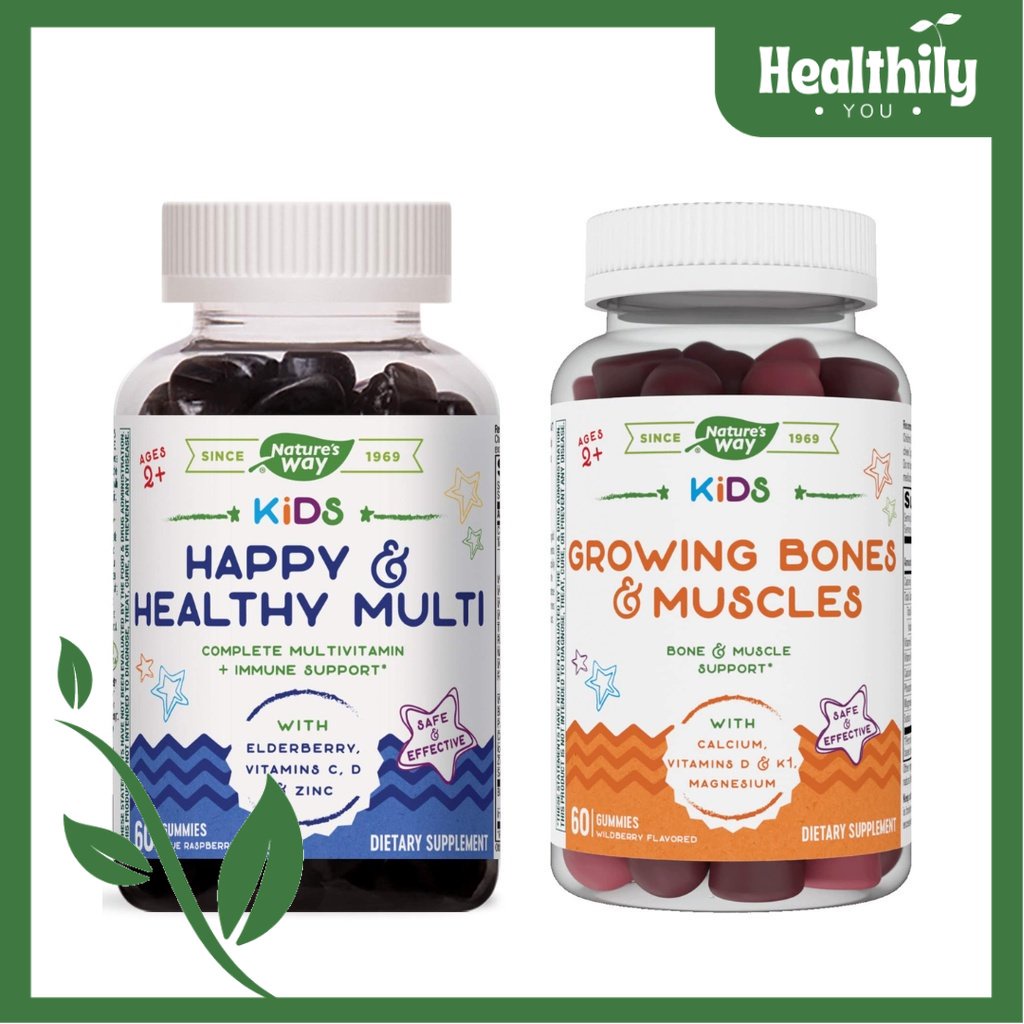 Healthily You | Nature's Way, Kids, Growing Bones & Muscles, Happy ...