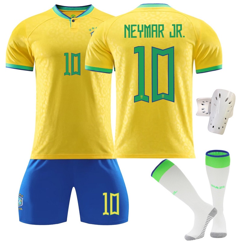 2223 Brazil Jersey No. 10 Nemar 20 Pooh Shoss 9 Charlieson 18 Hot Sols ...