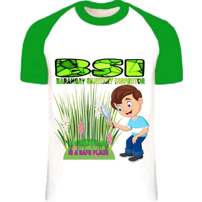 BARANGAY SANITARY INSPECTION (BSI) Sublimated Shirt | Shopee Philippines