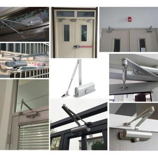 Automatic Door Closer Hydraulic Spring Door Closer Door Non-Positioning ...