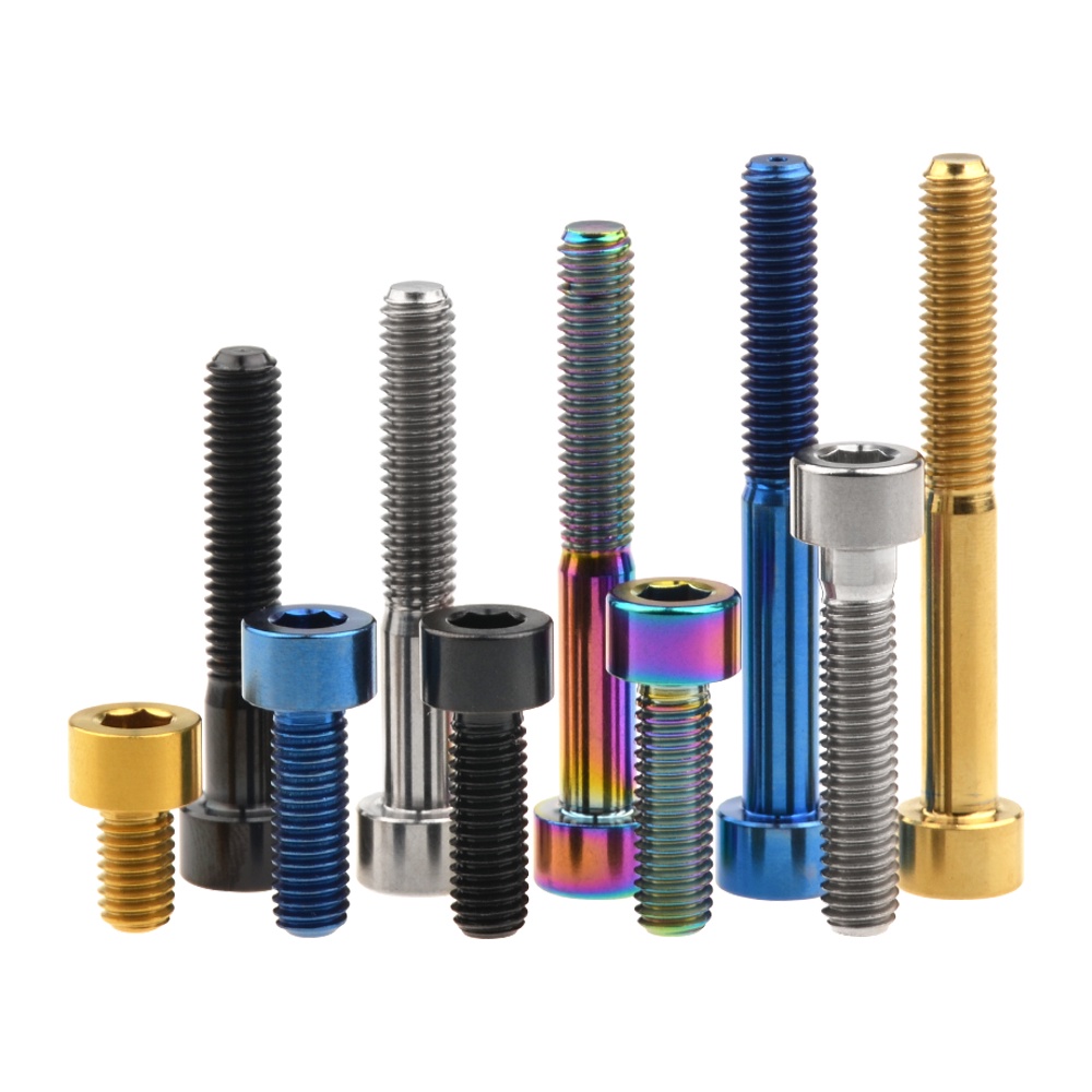 Wanyifa Titanium Bolts M6 Allen Hex Head Screw For Mountain Road Bike ...