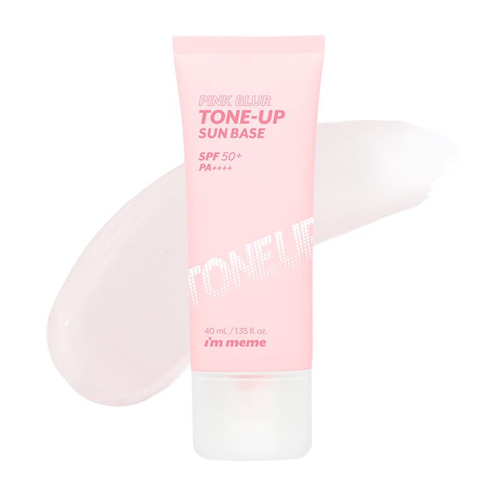 IM MEME Pink Blur Tone Up Sun Base SPF50+ PA++++ 40ml | Shopee Philippines