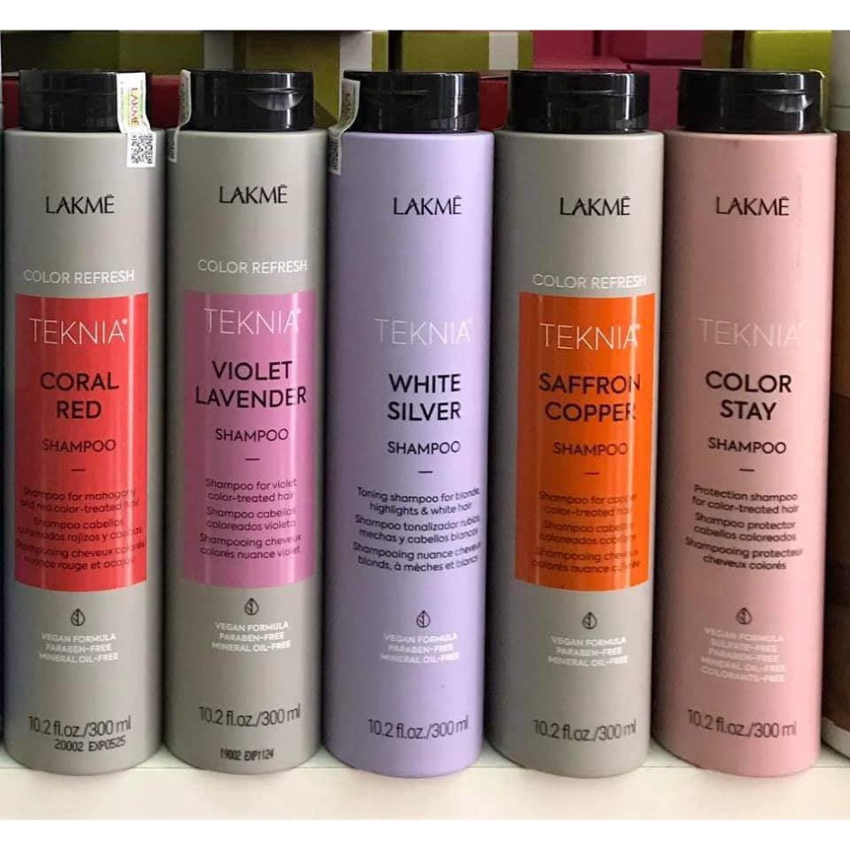 Lakme REFRESH TEKNIA Hair Color Supplement Shampoo 300ML | Shopee ...