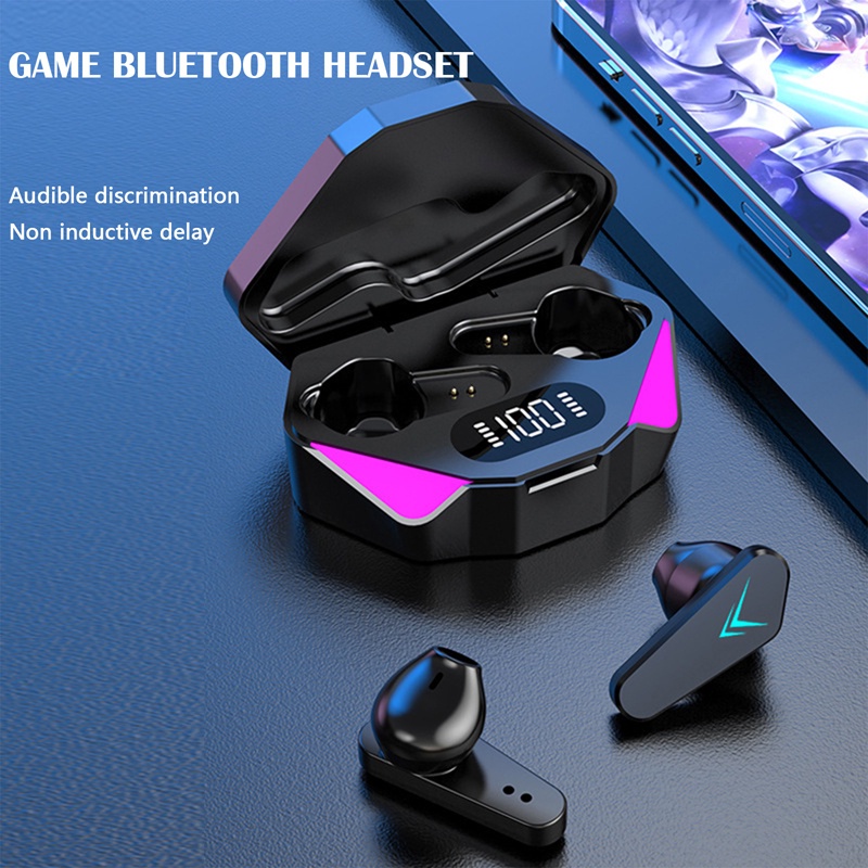TWS True Wireless Stereo Gaming Earbuds Digital Display Esport Gaming ...