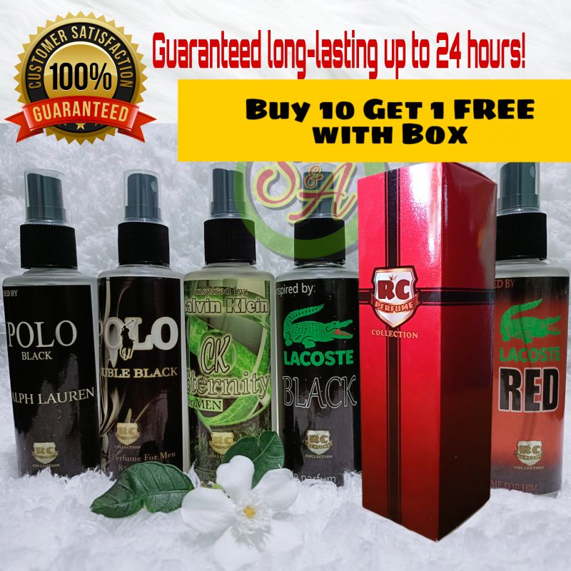 10 + 1 RC Perfume Collection Fragrance Long lasting Oil based from ...