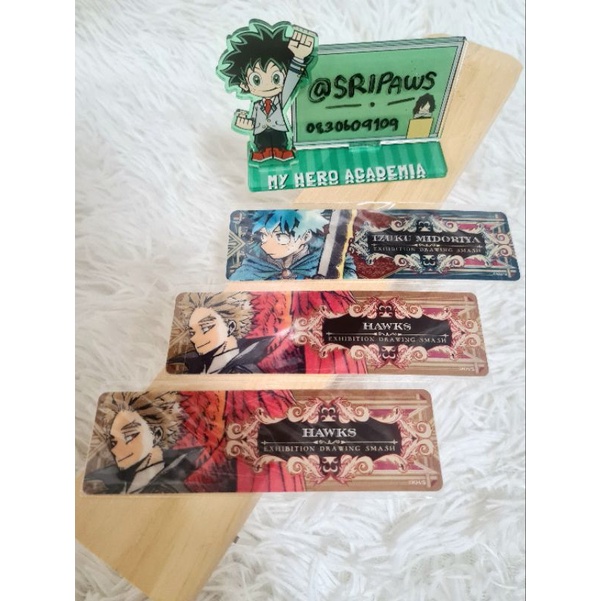 My hero academia bookmark tenjin midoriya hawk Deku | Shopee Philippines