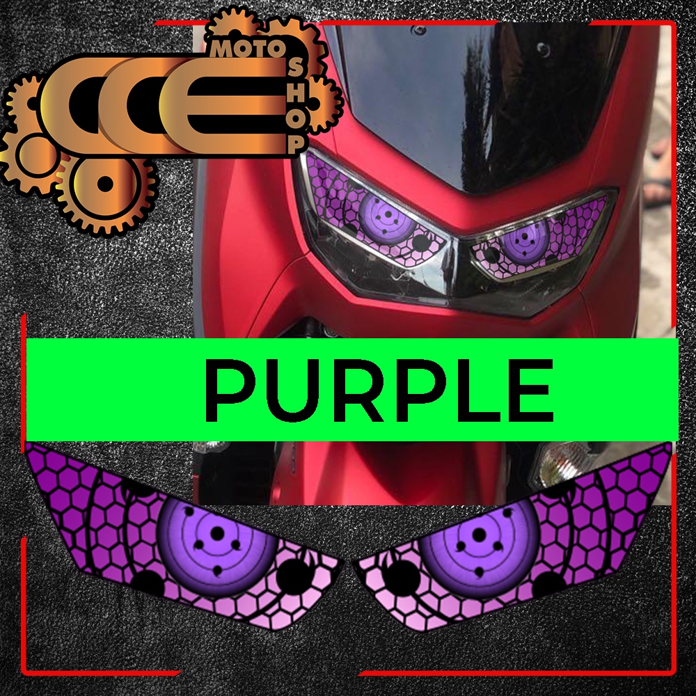 Winker Eye Sticker For Yamaha NMAX V1/V2 - Rinnegan Design | Shopee ...