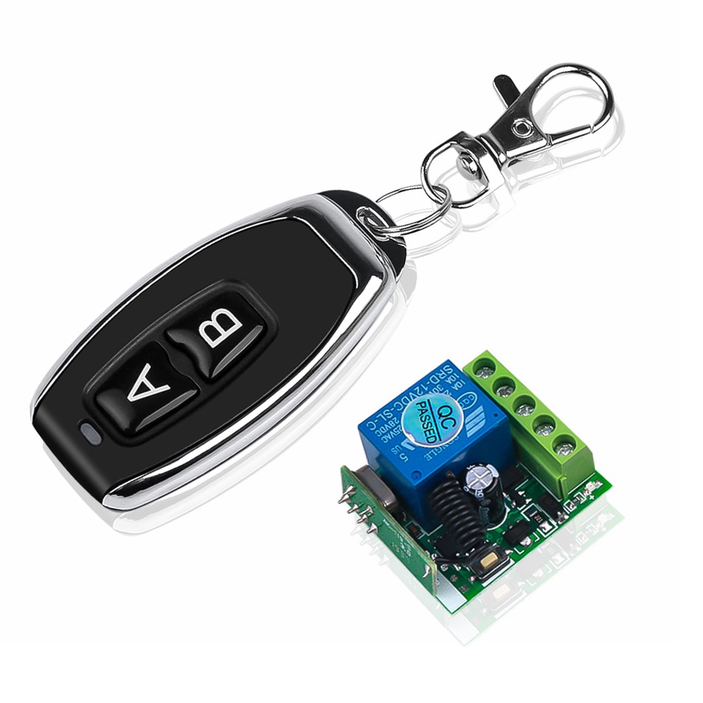 (Local Stock) 433 Mhz RF Wireless Remote Control Switch relay 433mhz DC ...