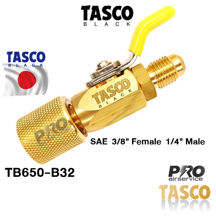 Black TB-650-B32 Brass Thread SAE 1/4" RocKet & Ball valve Connector ...