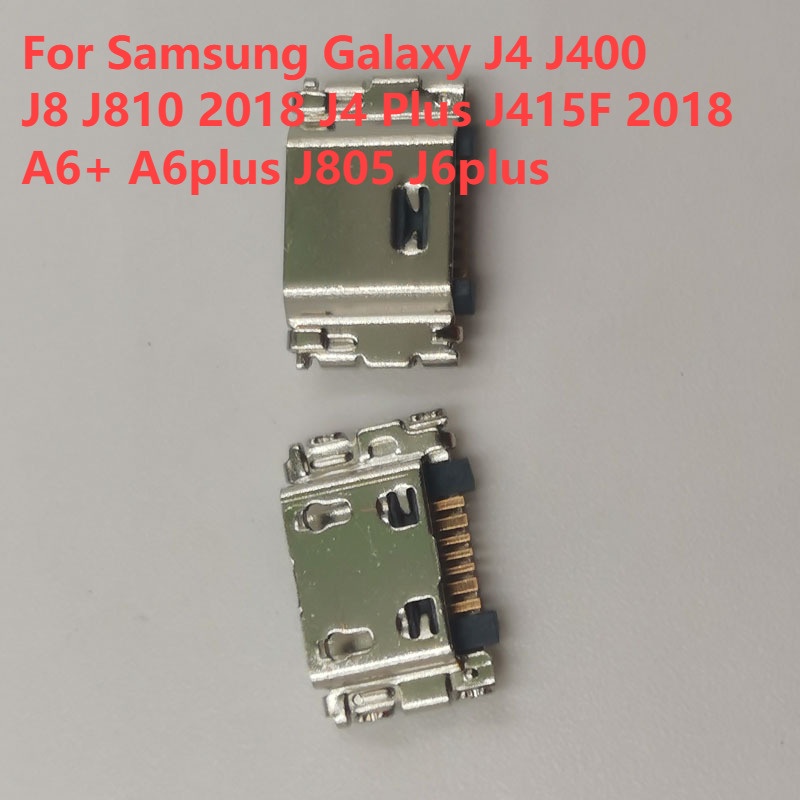 10-50pcs Usb Charging Connector For Samsung Galaxy J4 J400 J8 J810 2018 ...