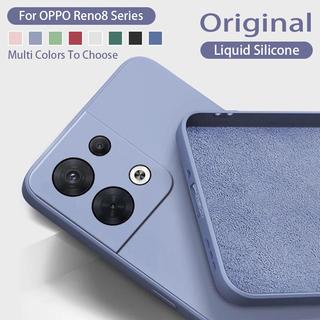 Soft Shockproof Liquid Silicone Phone Case For OPPO Reno 12 12F Reno 11 ...