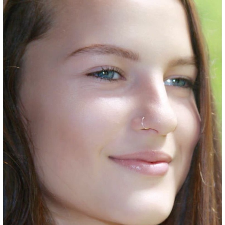 925 pure silver nose ring earring (1pc) | Shopee Philippines