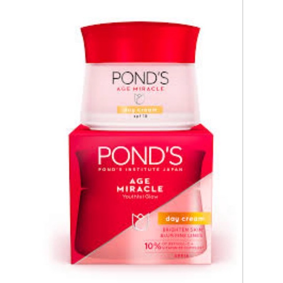 Ponds Age Miracle Youthful Glow Retinol Day Cream Moisturizer Anti ...
