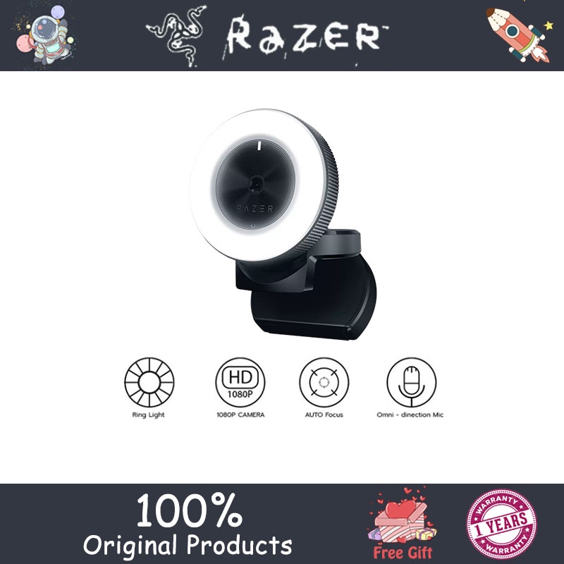 Razer Camera KIYO Ring Light Gaming Gear Webcam | Shopee Philippines