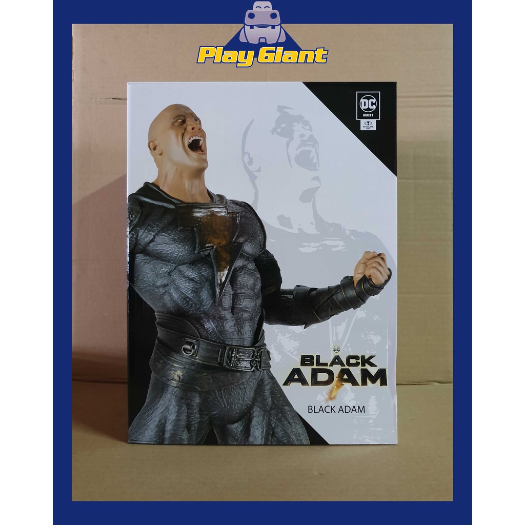 Black Adam Movie Black Adam Hero Costume Resin Statue | Shopee Philippines