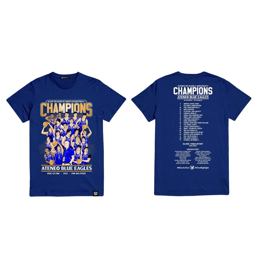 SBC Ateneo UAAP S85 Champ Shirt | Shopee Philippines