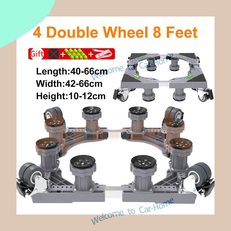 Washing Machine Stand Universal Ajustable Refrigerator Stand Roller ...