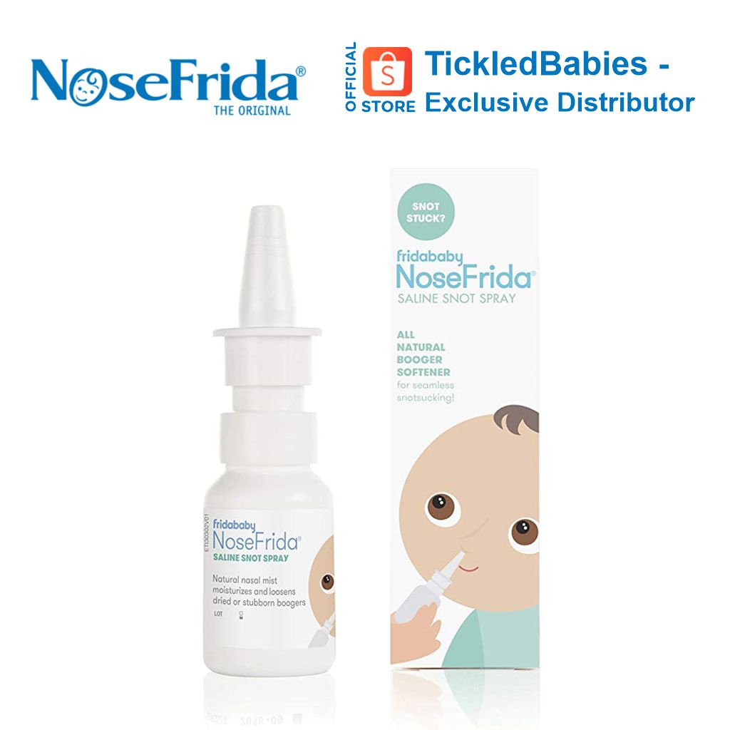 Nosefrida Saline Nasal Snot Spray - Natural Sea Salt Solution ( Nose ...