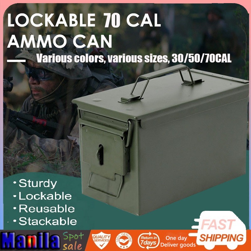 Ammo box 30/50/70 Brandnew Motorcycle modification box The metal box ...