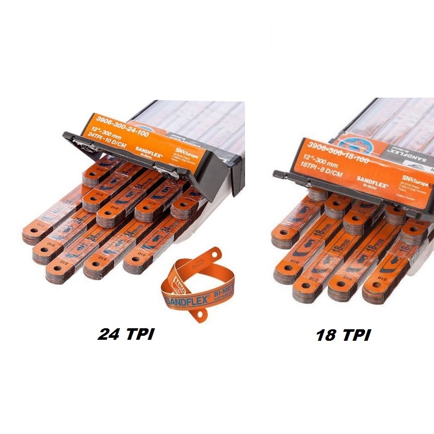 Sandflex Hacksaw Blade 24TPI ,18TPI | Shopee Philippines